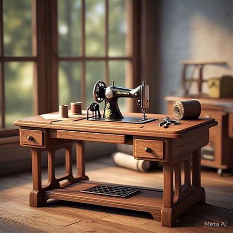 Sewing Table Sewing Table Diy Sewing Table Wooden Diy