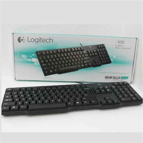 Keyboard Logitech K PS AE Computer Pangkalan Bun Kotawaringin Barat Pusat Komputer Dan