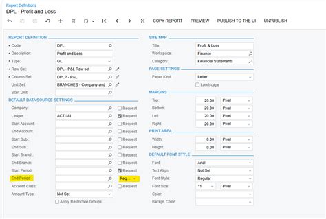 Modifying Parameters In The Rma Report Community