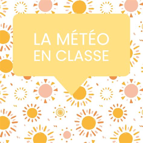 La Météo En Classe Stylo Plume Blog