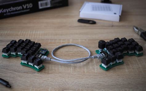 My First Try At A Hand Built Keyboard And First Time Soldering Its A