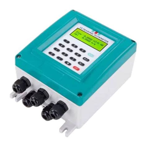 Good Quality Ultrasonic Clamp On Flow Meter Water Flowmeter Flow Rate Sensor Wall Mounted