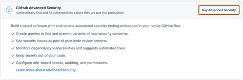 Signing Up For GitHub Advanced Security GitHub Enterprise Cloud Docs