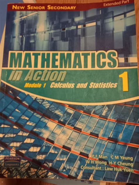 Mathematics In Action Module M1 Calculus And Statistics 1 興趣及遊戲 書本 And 文具 教科書 Carousell