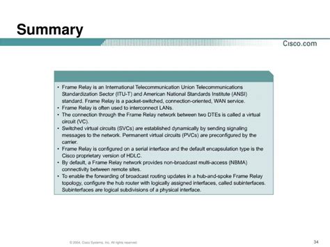 Ppt Ccna 4 V3 1 Module 5 Frame Relay Powerpoint Presentation Free Download Id 4406923