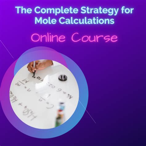 The Complete Strategy For Mole Calculations Dr M Chemistry Tutor