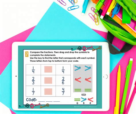 5 Fun Activities For Teaching Comparing And Ordering Fractions Chocolate Covered Classroom