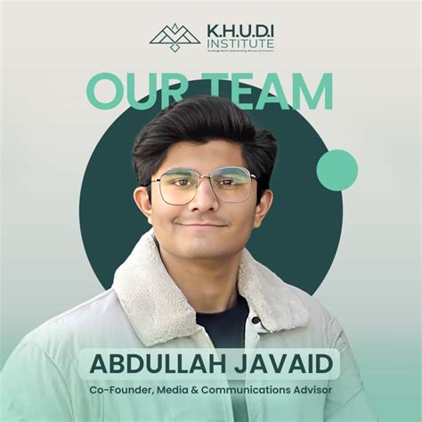 Meet Abdullah Javaid — Founder Director And Cmo Before Founding This Platform Abdullah Spent