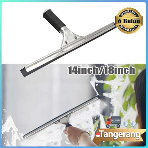 Jual Window Squegee 35cm 45cm Stik Kaca Pendorong Air Jendela Wiper Kaca Shopee Indonesia