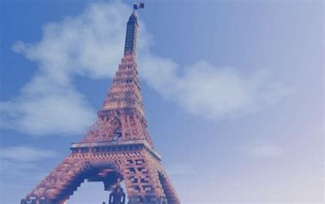Eiffel Tower Minecraft Schematic