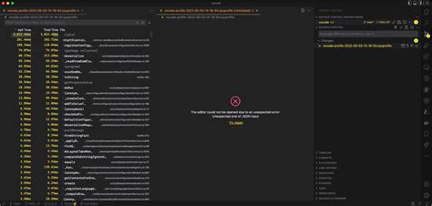 Opening Cpuprofile From Scm Fails · Issue 148956 · Microsoftvscode · Github