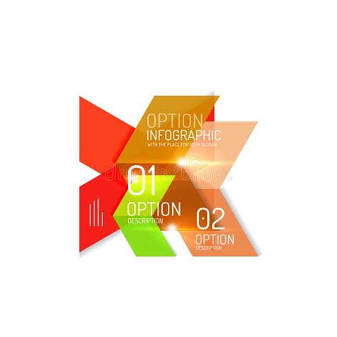 Vector Geometric Infographic Template Stock Illustration Illustration Of Abstraction Modern