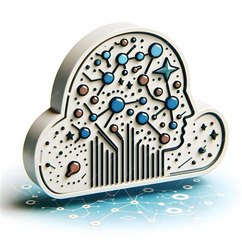 Premium Photo 3d Flat Icon Ai Constellations Concept Artificial Intelligence Algorithms Mapped