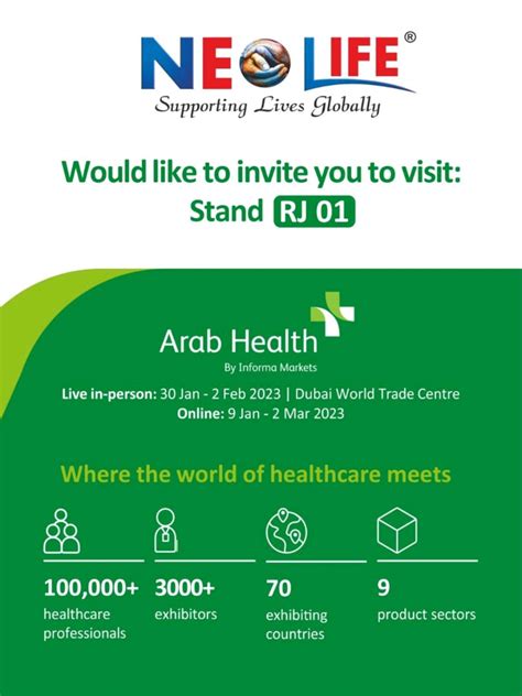Thousif Ahmed On Linkedin Please Visit Our Partner Stand Rj01 In World Trade Center Arab Health