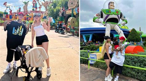 Santa Fe Klan Y Maya Nazor Vacacionan En Disney Con El Pequeño Luka La Silla Rota