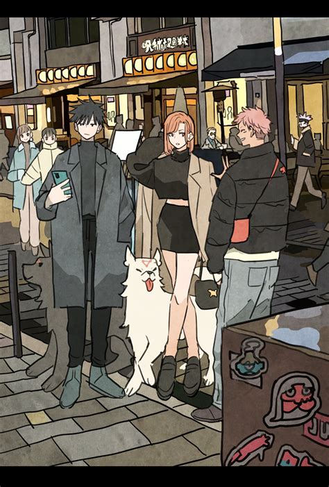 Gojou Satoru Itadori Yuuji Fushiguro Megumi Kugisaki Nobara Nanami