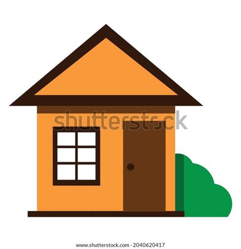 Small House Icon Vector Design Stock Vector Royalty Free 2040620417