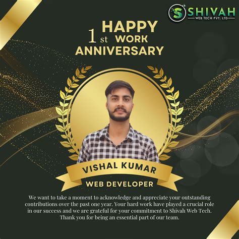 Shivah Web Tech Pvt Ltd On Linkedin Workanniversary Shivahwebtech