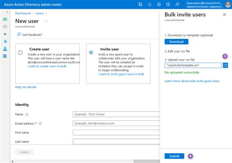 How To Bulk Invite Guest Users To Azure Ad Sharepoint Diary