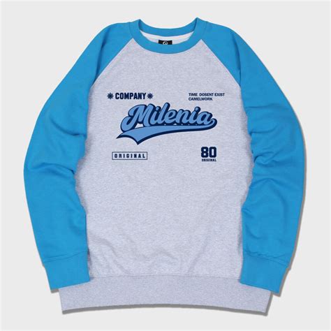밀레니엄 오리지날 래글런 스웨트셔츠그레이 감도 깊은 취향 셀렉트샵 29cm