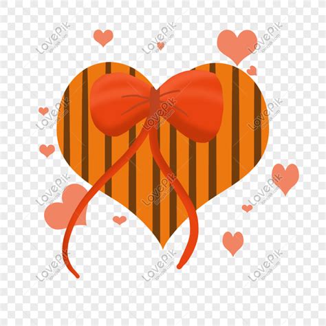 발렌타인 하트 모양의 선물 상자 그림 Png 일러스트 무료 다운로드 Lovepik