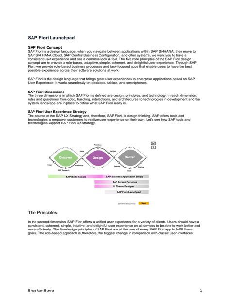 Sap Fiori Launchpad Pdf Information Technology Computing
