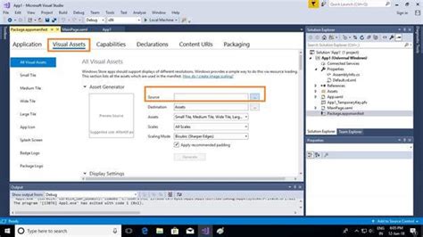 How To Add Image To Uwp Application And Change App Icon