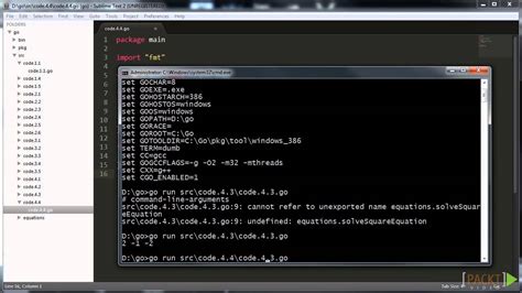 Building Your First Application With Go Tutorial Package Initialization Youtube