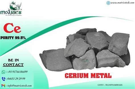 Cerium Metal Ce At Best Price In Kanyakumari By Matrics Id 23404562191