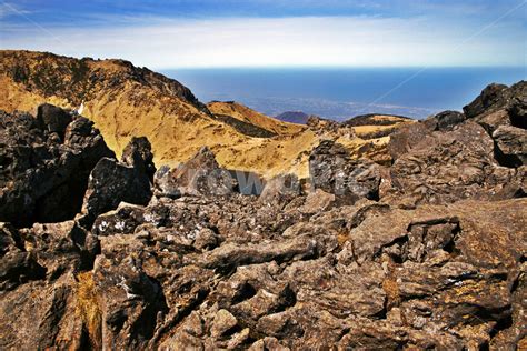 백록담 정상 분화구 화산 암석 사진 이미지 일러스트 캘리그라피 Deep Blue작가