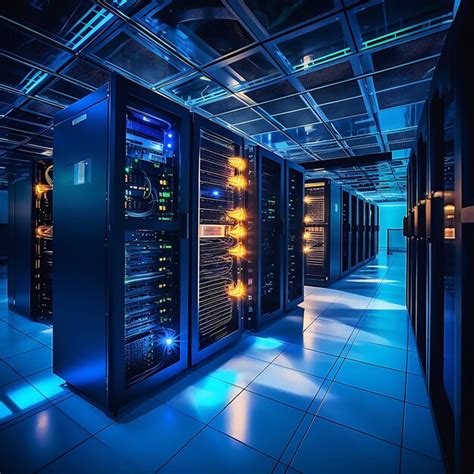 Premium Photo Server Room Data Center