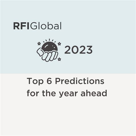 2023 Top 6 Predictions For The Year Ahead
