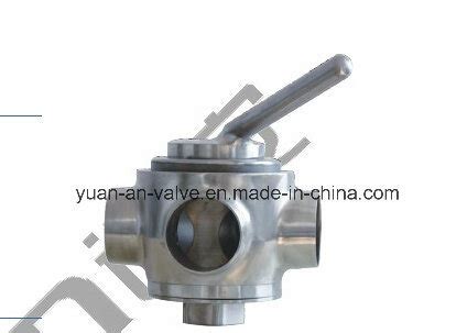 Sanitary Stainless Steel Manual Three Way Plug Valve China Valve Products Valve Manufacturers
