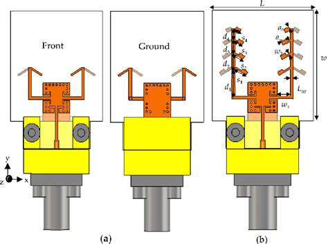 Figure 2 From Metamaterial Based Series Fed Antenna With A High Gain And Wideband Performance