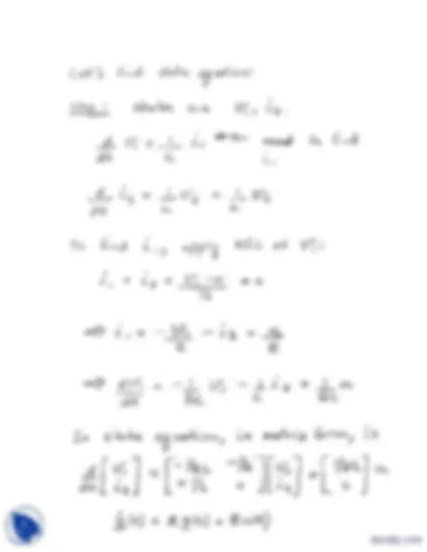 Eulers Formula Signal And Systems Lecture Handout Exercises Signals And Systems Theory Docsity