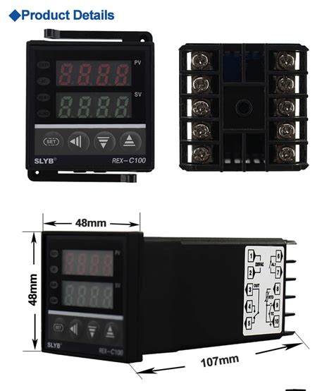 Pid Digital Oven Temperature Controller Rex C100 Buy Pid Temperature