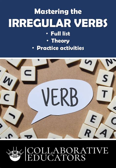 Mastering The Irregular Verbs Made By Teachers