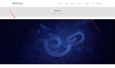 How To Remove Empty Space In Header Betheme Support Center