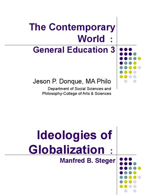 Ideologies Of Globalization Pdf Ideologies Democracy