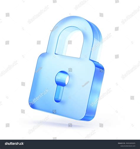 Padlock Icon Privacy Symbol Security Lock Stock Illustration 2501929325