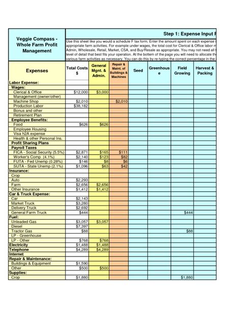 Farm Inventory Spreadsheet Template Db Excel Com