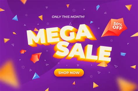 다채로운 판매 전단지 벡터 Eps Uidownload