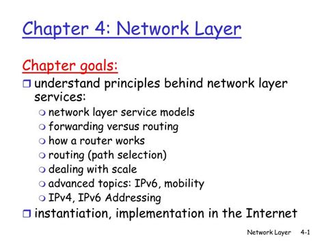 PPT Chapter Network Layer PowerPoint Presentation Free Download ID