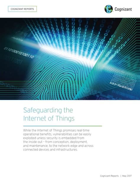 Safeguarding The Internet Of Things Pdf