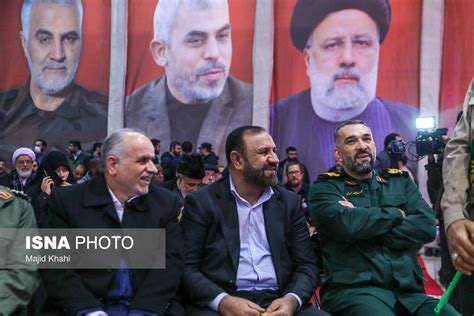 ایسنا مراسم پنجمین سالگرد شهادت سردار شهید حاج قاسم سلیمانی در مصلی تهران