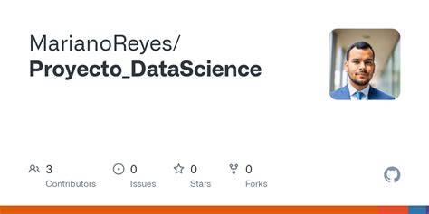 Github Marianoreyesproyectodatascience