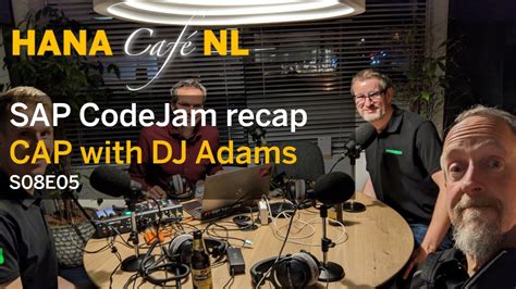 Sap Codejam Recap Cap With Dj Adams At Innov8ion Hana Café Nl 37