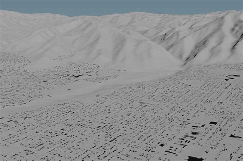 Projecting Buildings From Open Street Map Data To A Height Field Rhoudini