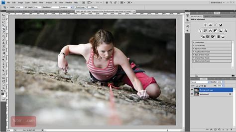 How To Rotate A Layer Photoshop Tutorial 60 Seconds YouTube