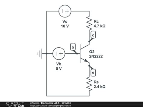 Electronics Lab 4 Circuit 3 Circuitlab
